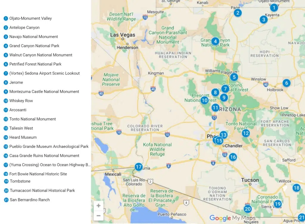 Historical Places In Arizona 10 Must See Historic Sites In Arizona